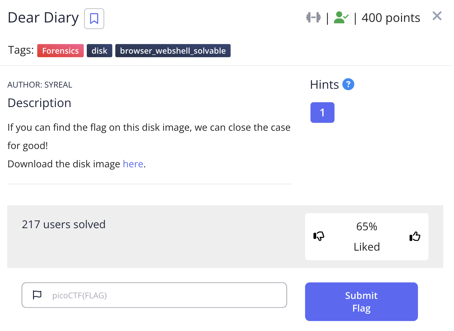 picoCTF 2024 - Writeup | 俺とお前とlaysakura